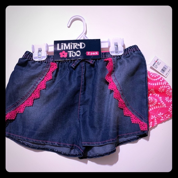 Limited Too | Bottoms | Limited Too Girls 2 Piece Short Set Nwt | Poshmark